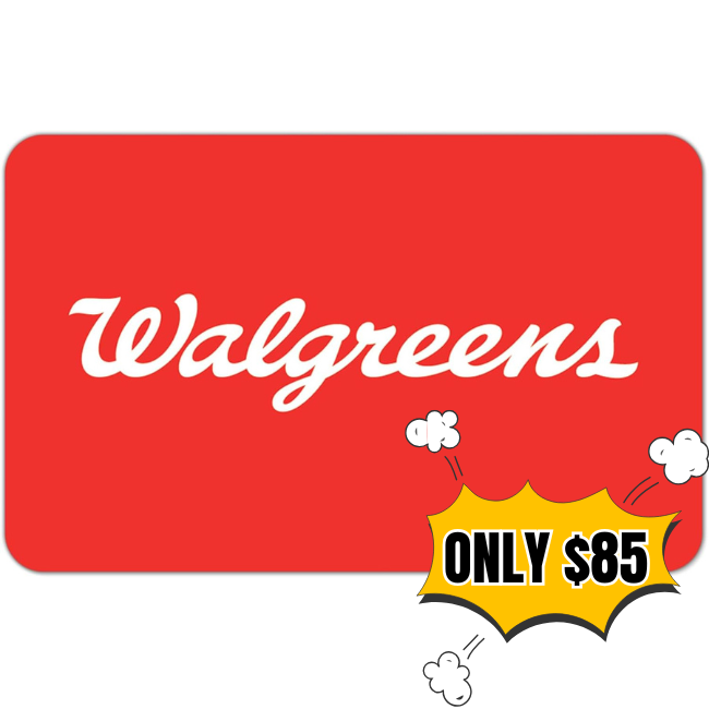$100 Walgreens eGift Card - Deals Finders