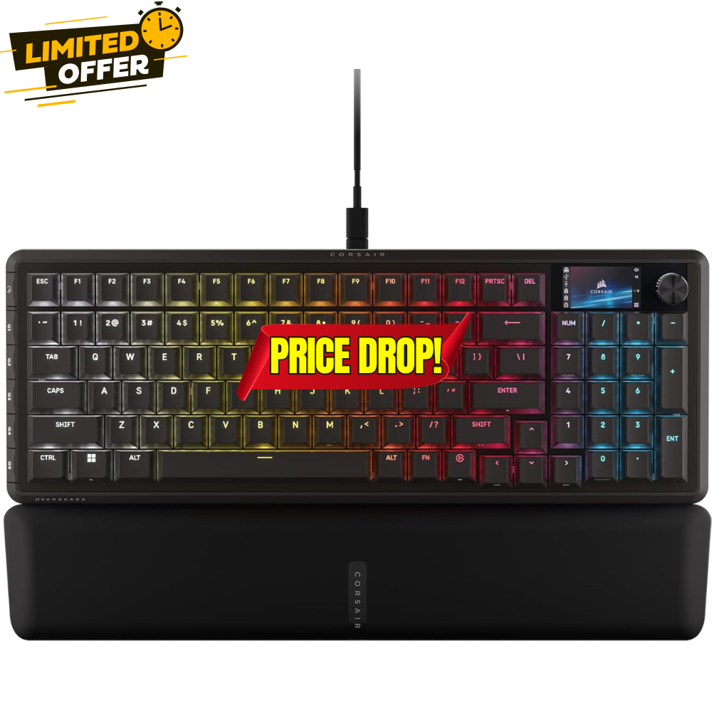 Corsair Vanguard 96 Wired Mechanical Gaming Keyboard - Deals Finders