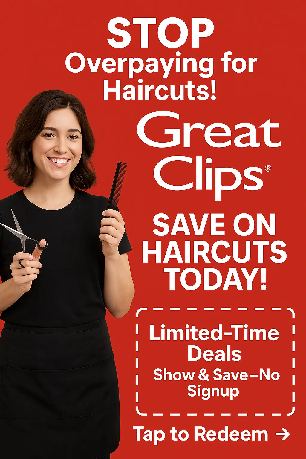 Great Clips Coupons April 2026 — 227 Verified $8.99 & $5 Off Codes