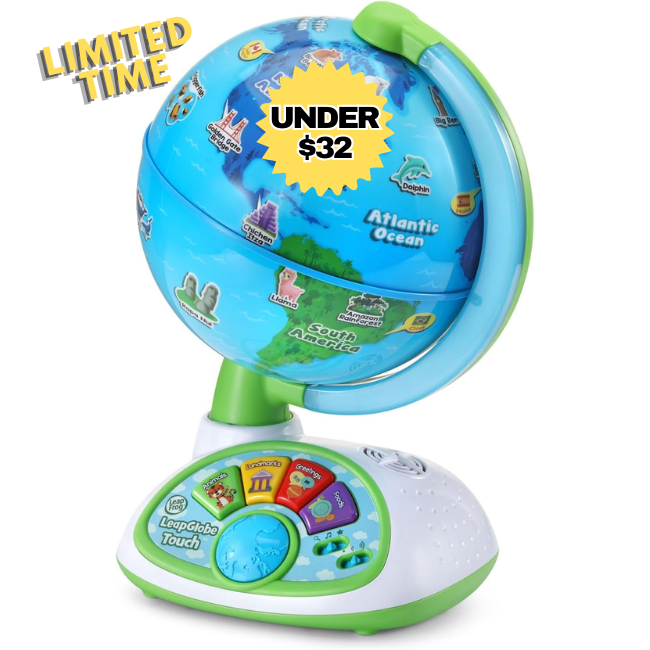 Light-Up and Touch-Interactive Electronic Globe - Deals Finders